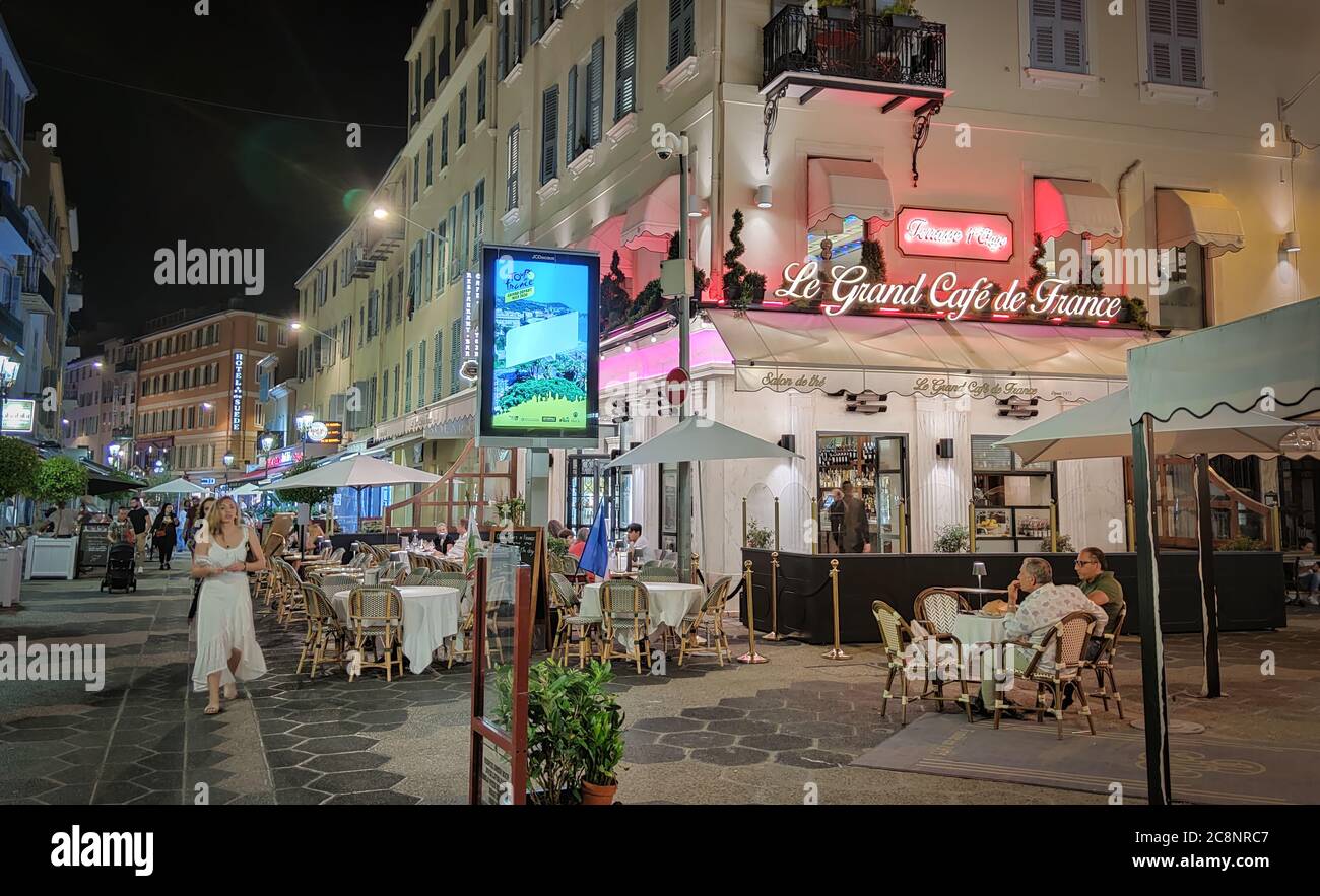 Restaurants, Bars and Cafes in the historic district of Nice- NICE ...