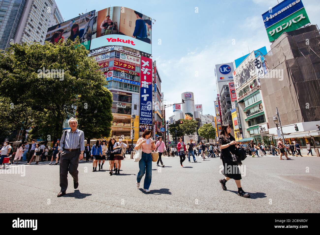 Shibuya Crossing Tokyo Japan Stock Photo - Alamy