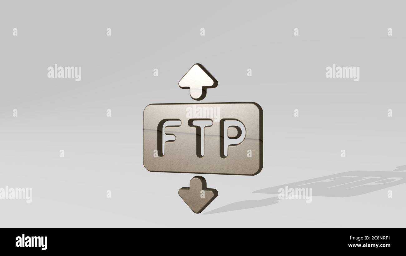 Ftp logo design hi-res stock photography and images - Alamy