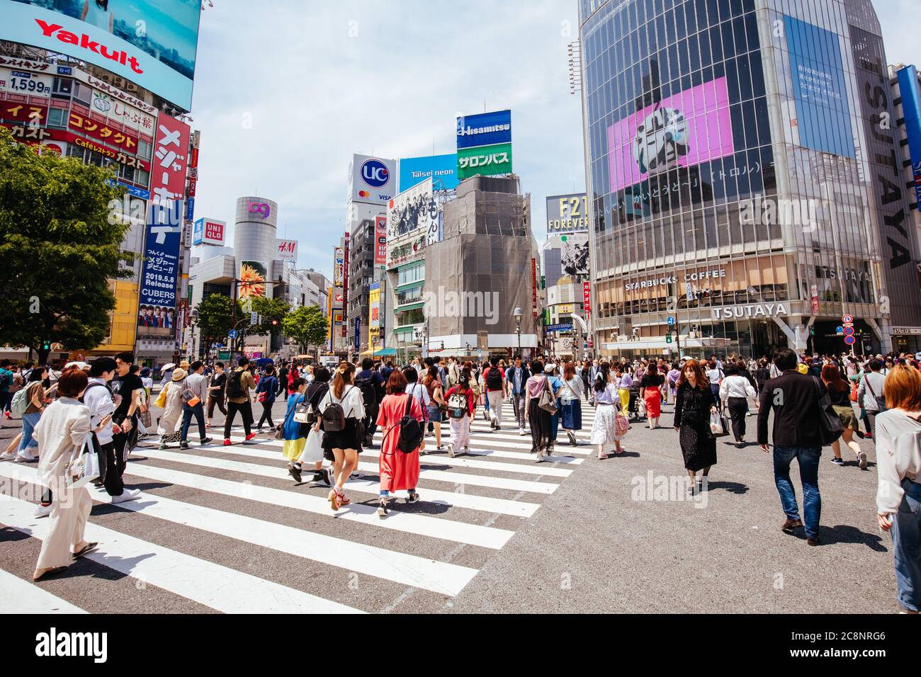 Shibuya Crossing Tokyo Japan Stock Photo - Alamy