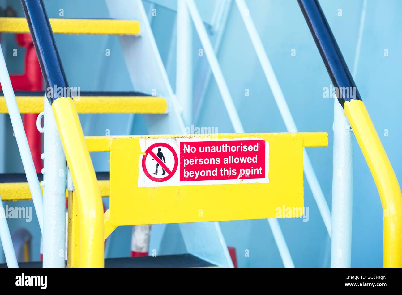No passengers beyond this point hi-res stock photography and images - Alamy