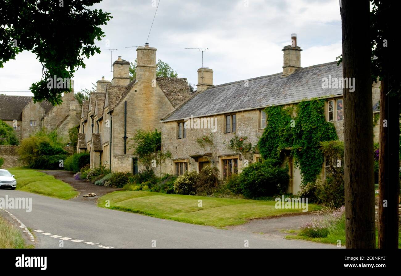 Windrush is a small Cotswold village in Gloucestershire Stock Photo - Alamy
