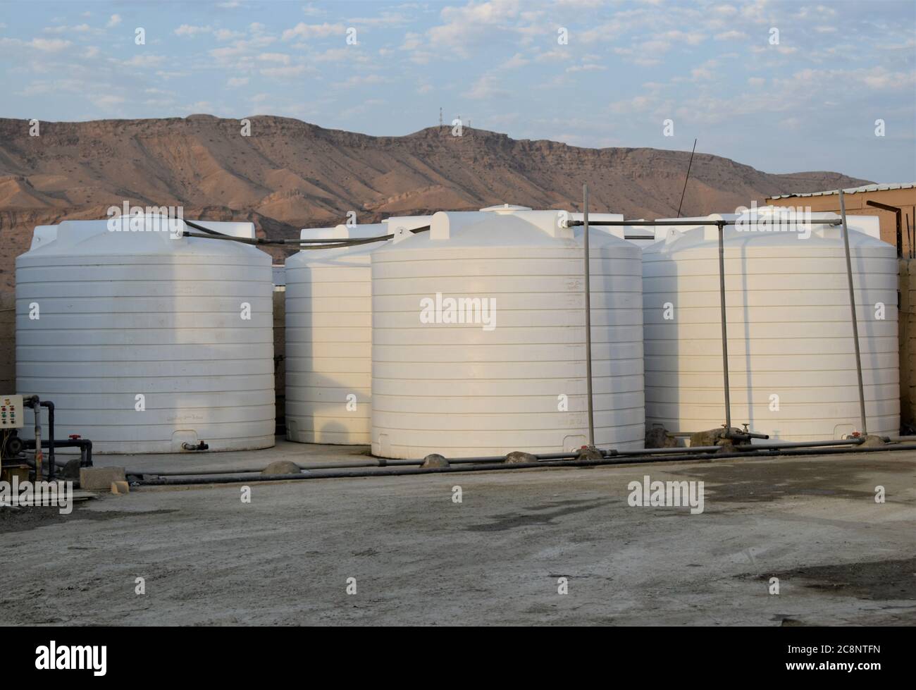 Industrial water tank In the factory Used for agriculture and ...