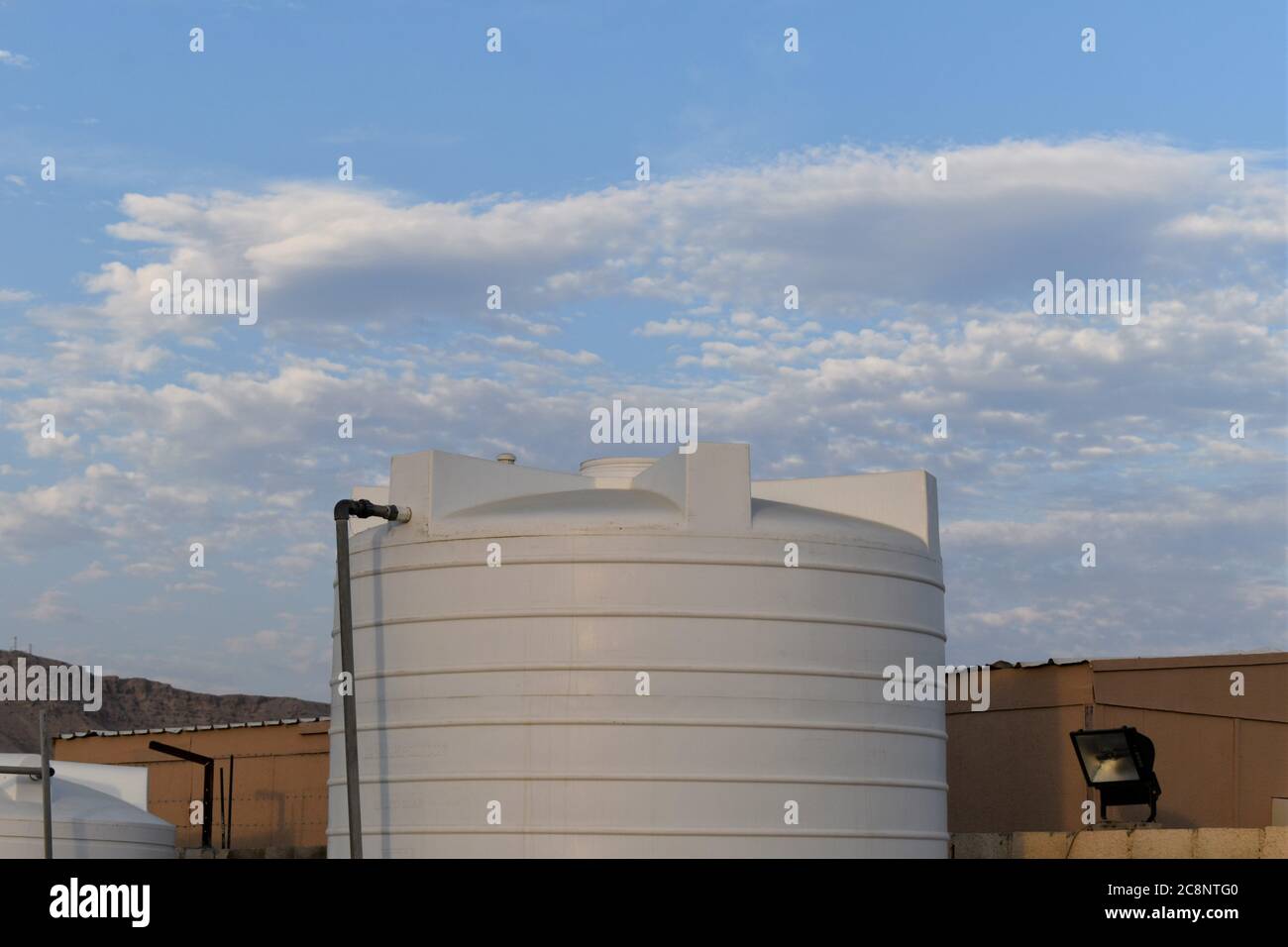 Industrial water tank In the factory Used for agriculture and ...