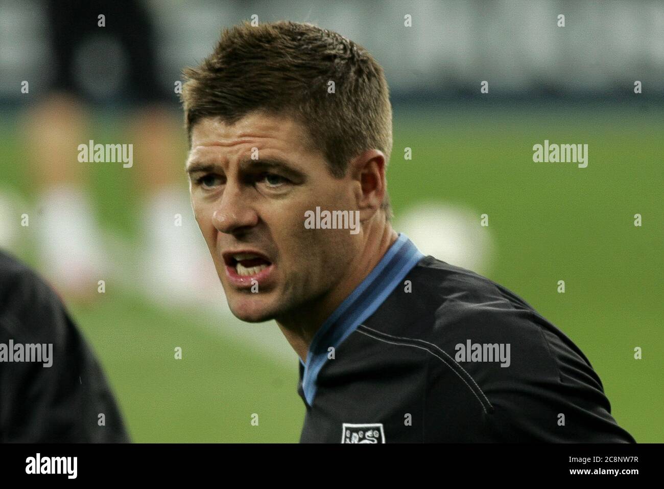 Steven Gerrard During the Euro 2012, Italie - Spain on June 24, 2012 ...