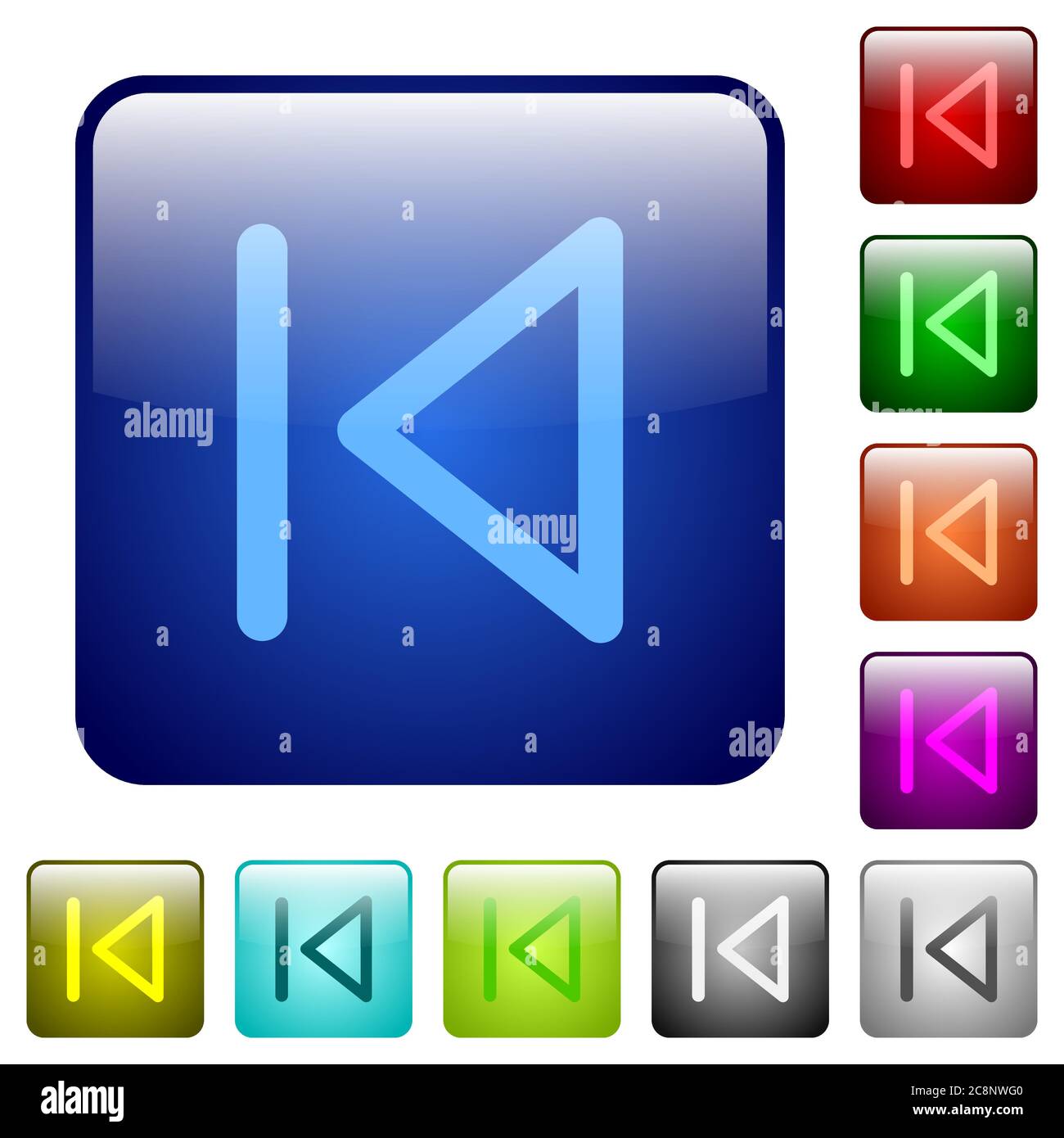 Prev button hi-res stock photography and images - Alamy