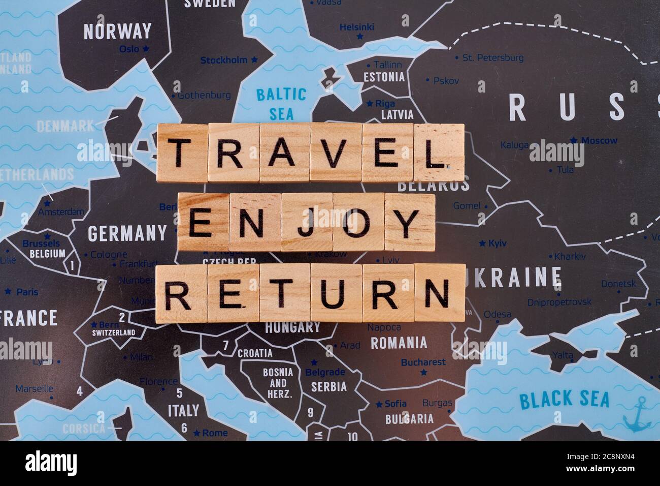 Travel enjoy and return Stock Photo - Alamy