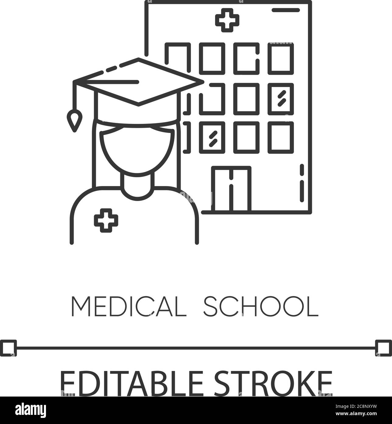 Vocational training graduation Black and White Stock Photos & Images ...