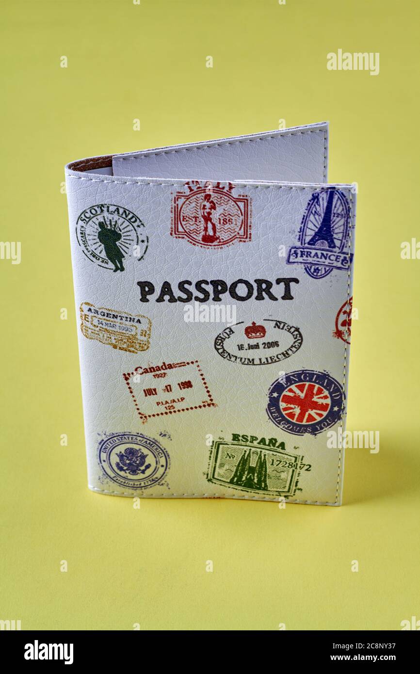 Scotland passport stamp hi-res stock photography and images - Alamy