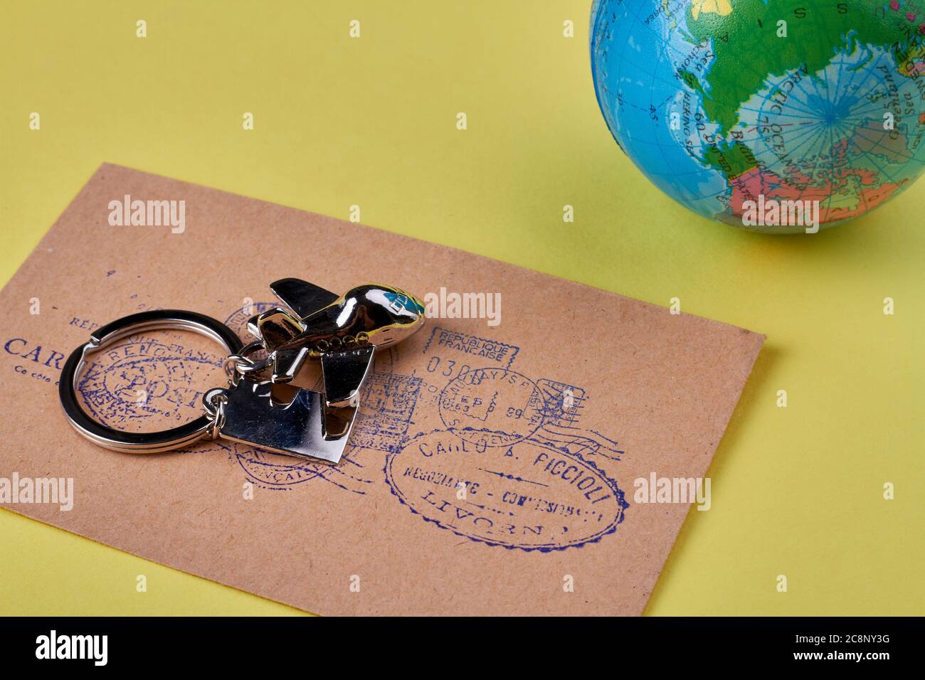 Concept of international mail sending Stock Photo - Alamy