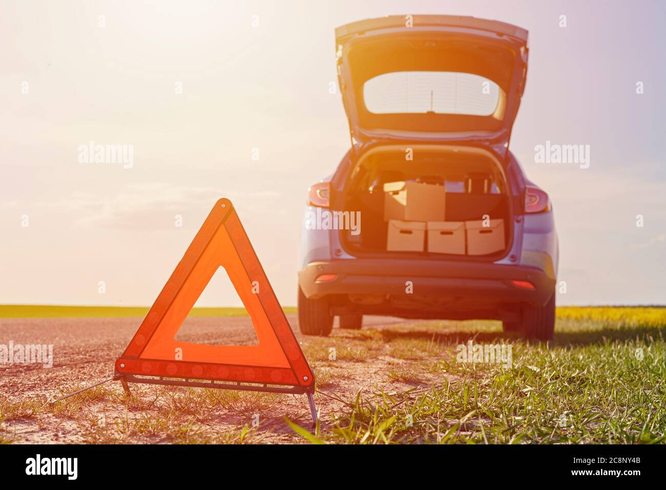 Emergency stop sign hi-res stock photography and images - Alamy