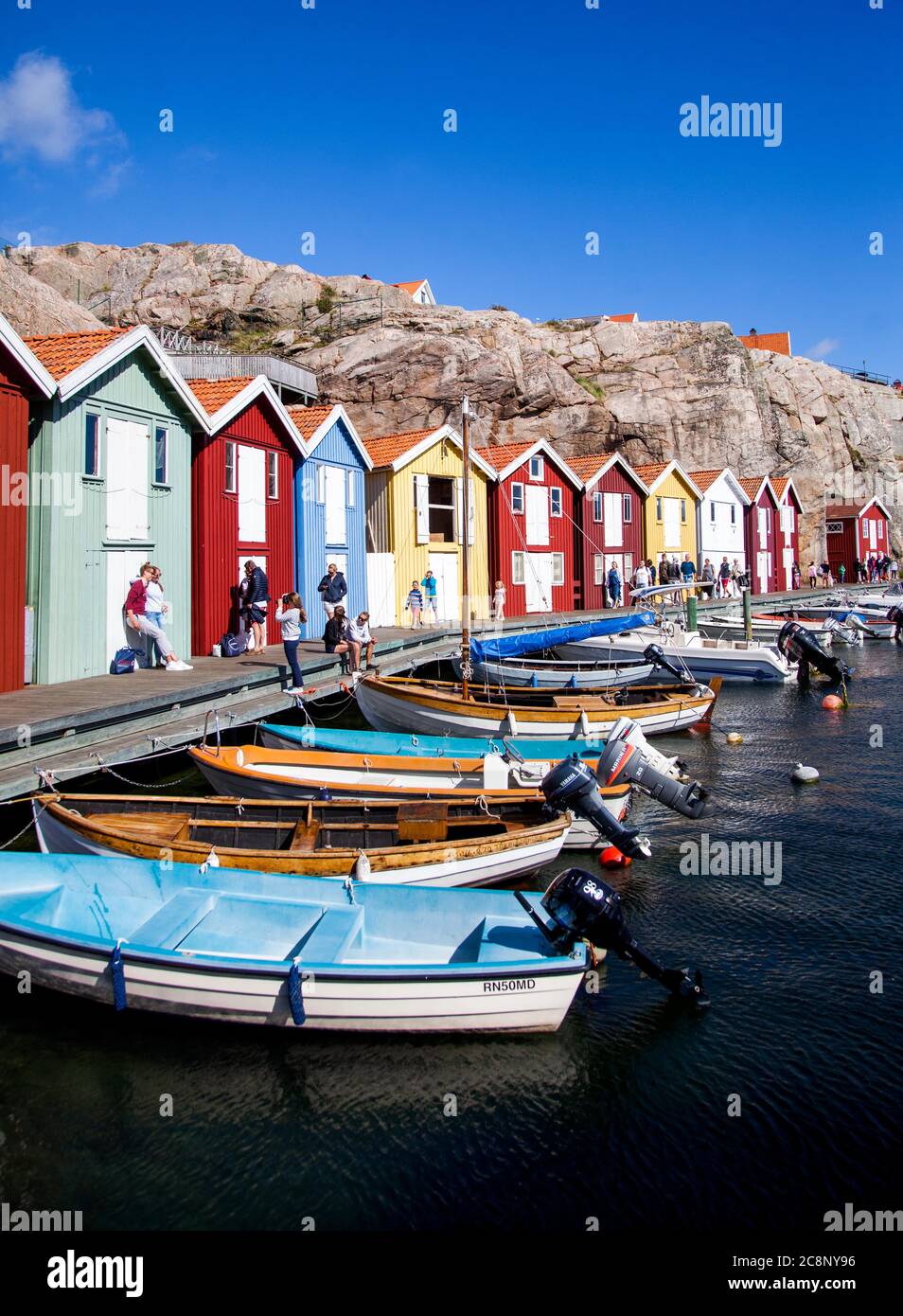 Modern fishing huts hi-res stock photography and images - Alamy