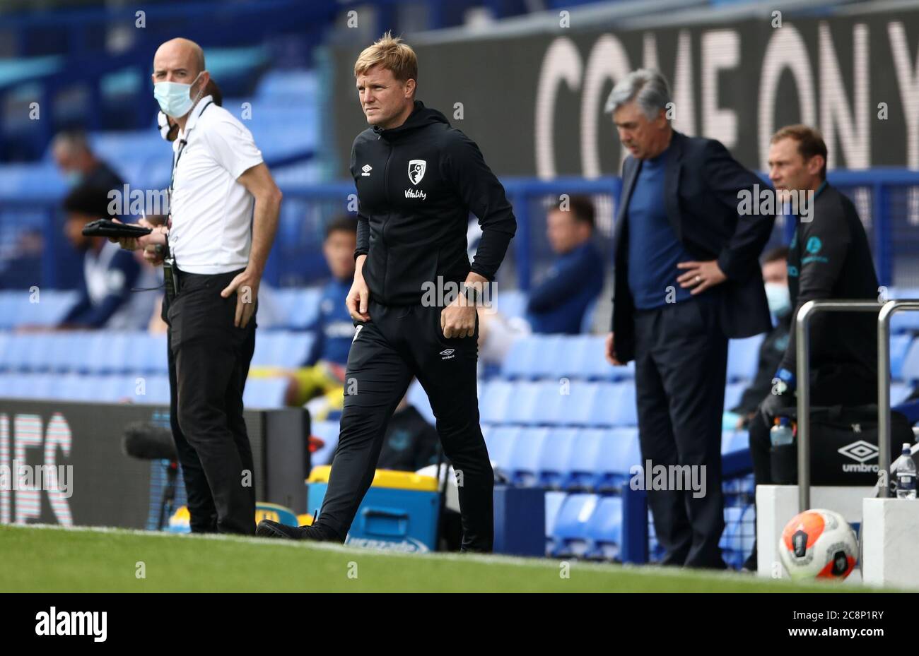 Bournemouth manager Eddie Howe during the Premier League match at ...
