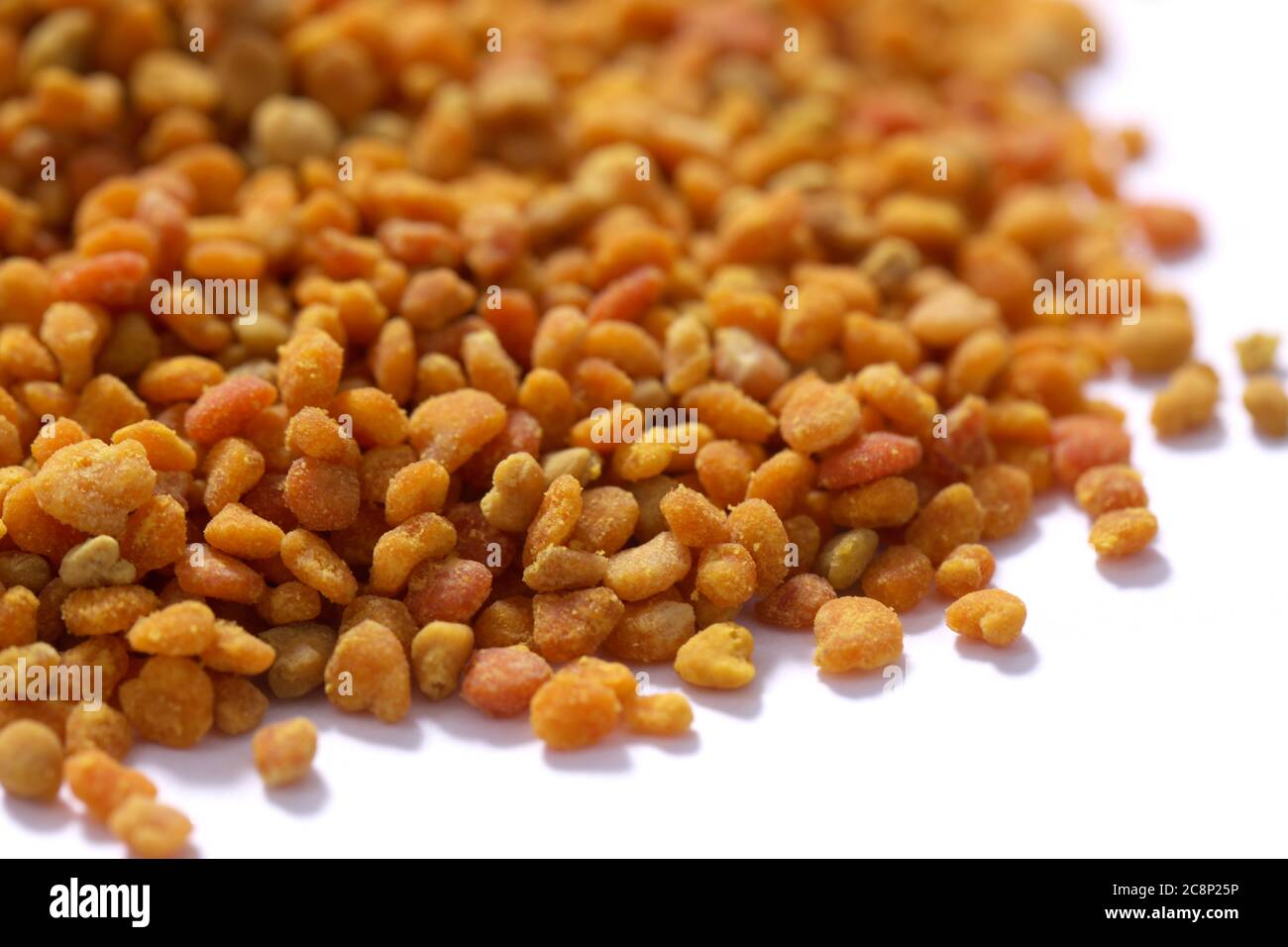Propolis bees bee pollen on white background Stock Photo - Alamy