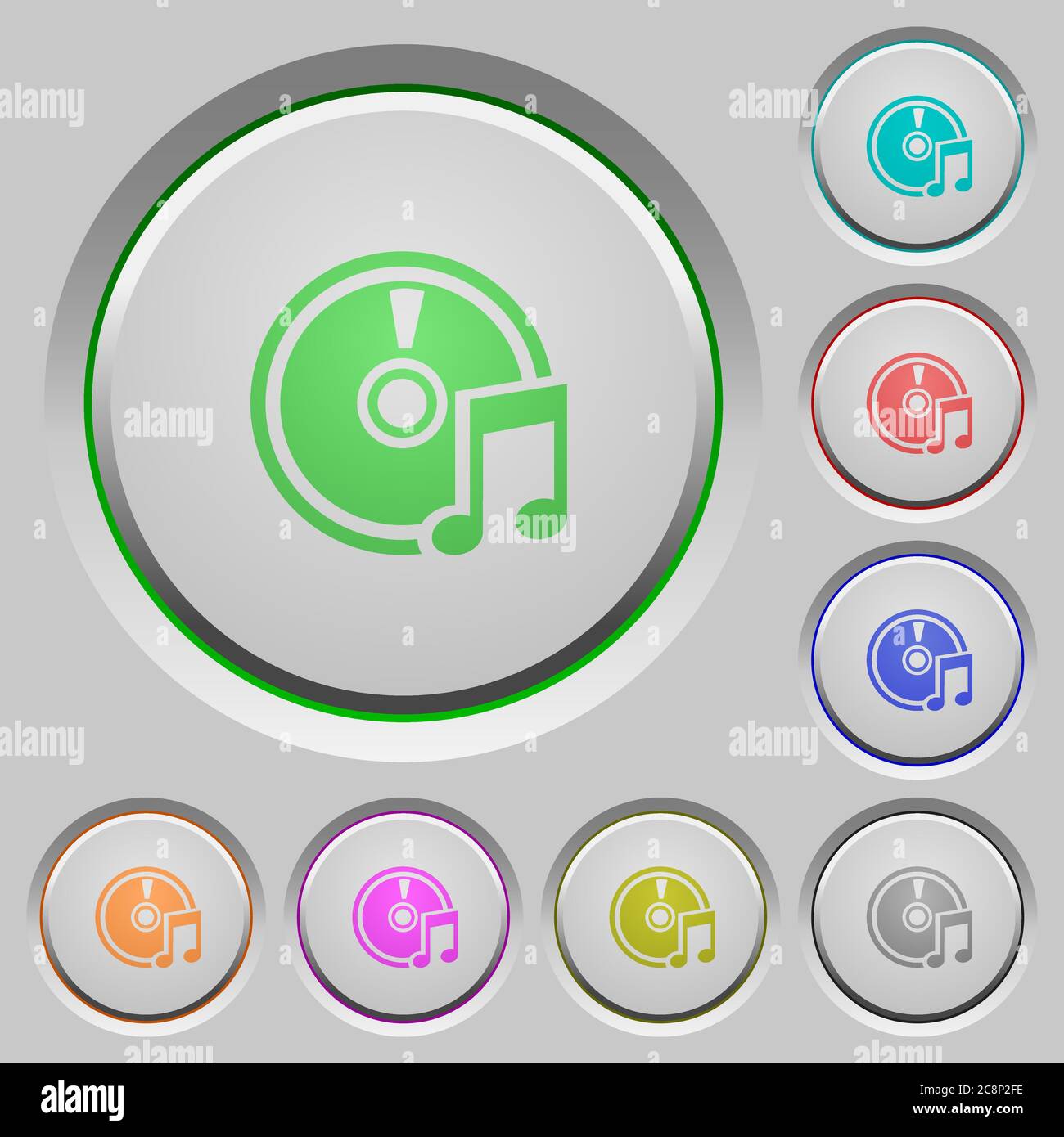 Edge of compact disk Stock Vector Images - Alamy