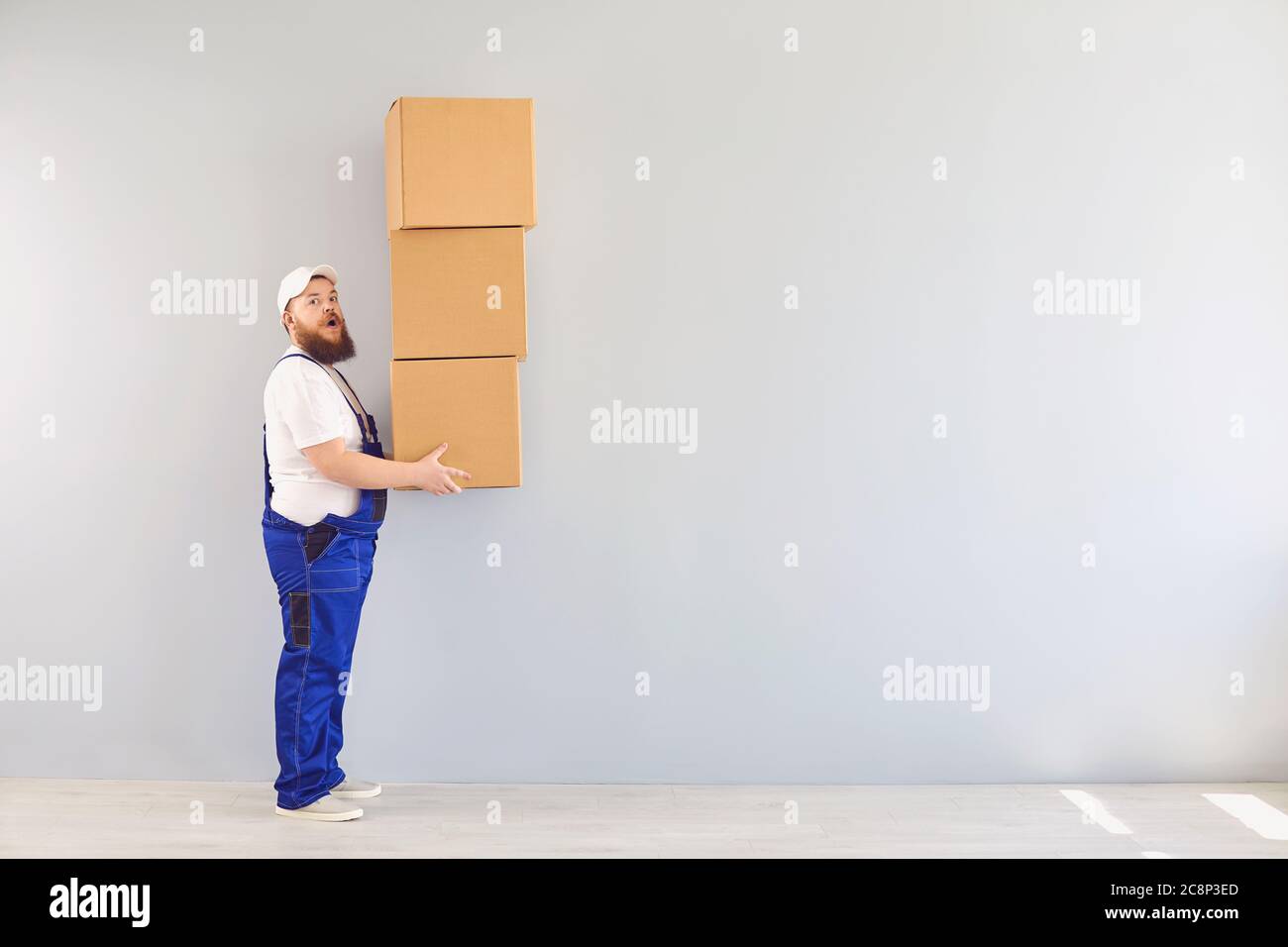 Carton box pile hi-res stock photography and images - Alamy