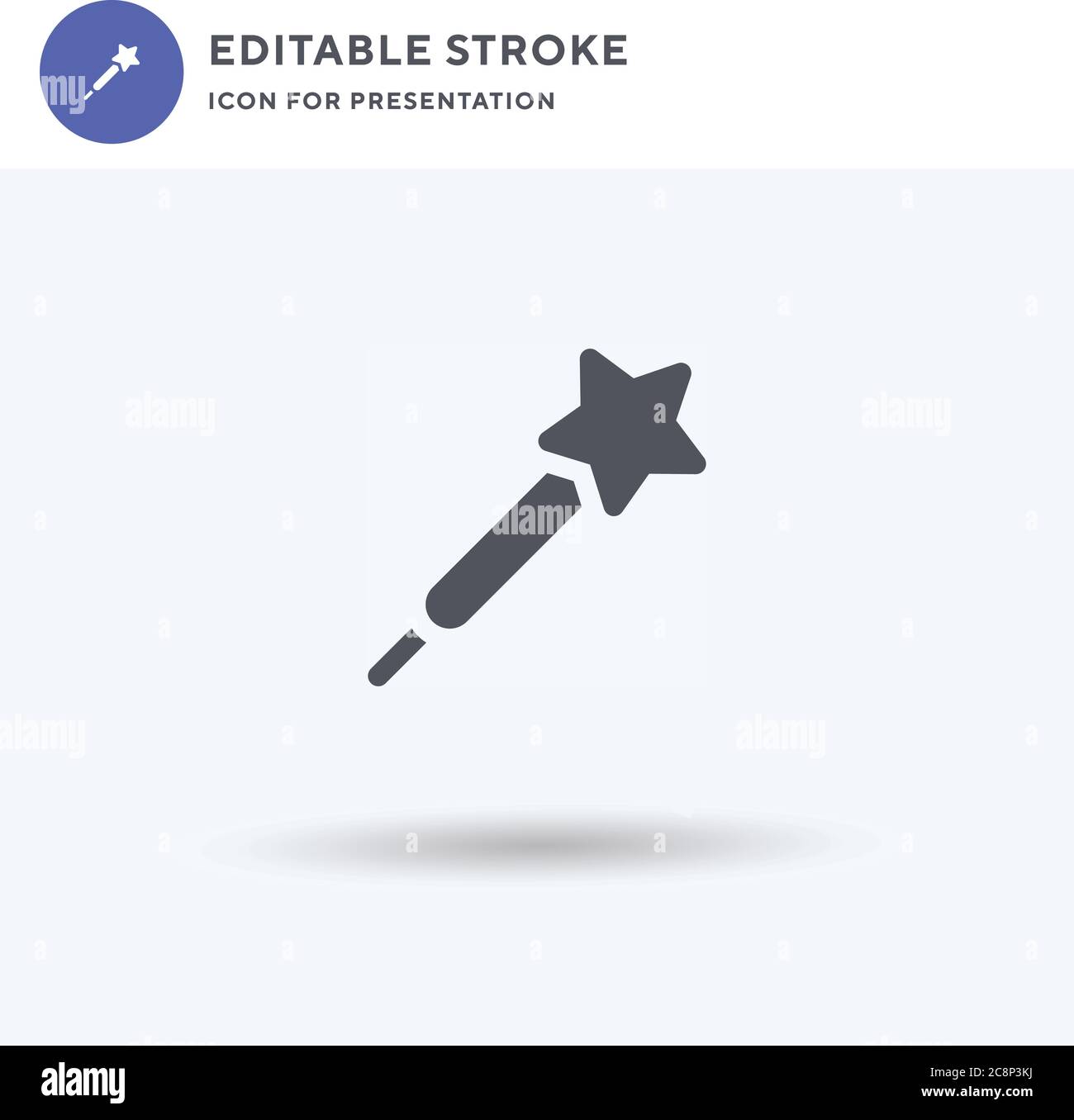 Starlight icon vector, filled flat sign, solid pictogram isolated on ...