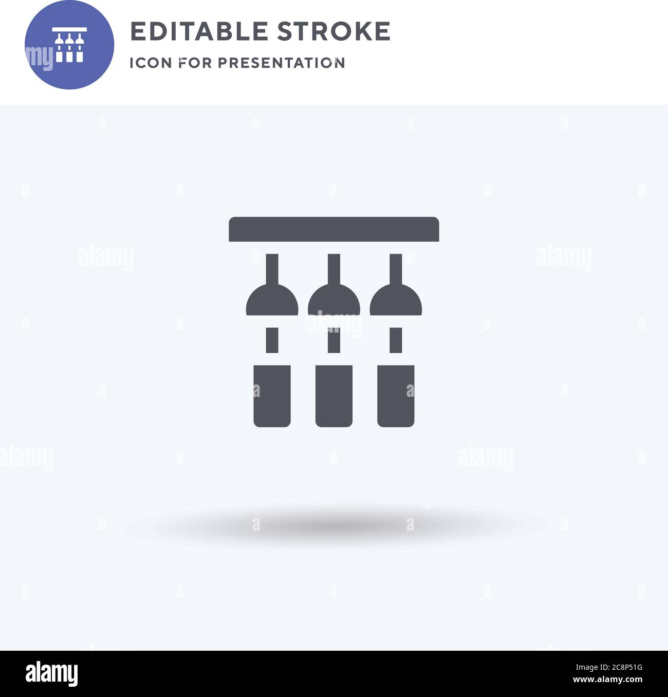 Wind Bell icon vector, filled flat sign, solid pictogram isolated on ...