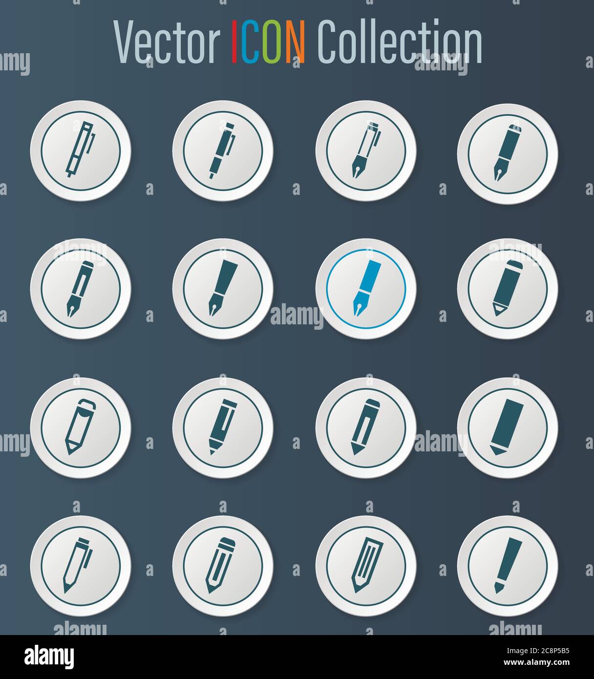 Edit icon set Stock Vector Image & Art - Alamy