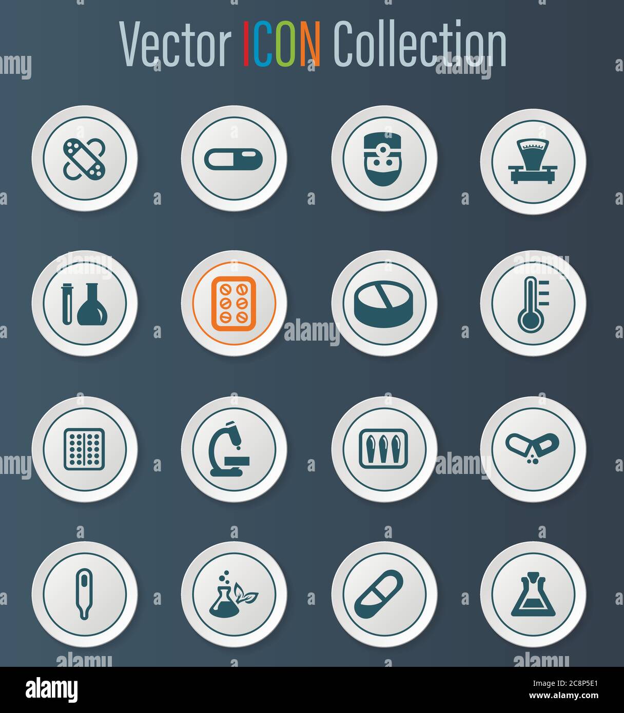 Faculty of biology icons set Stock Vector Image & Art - Alamy