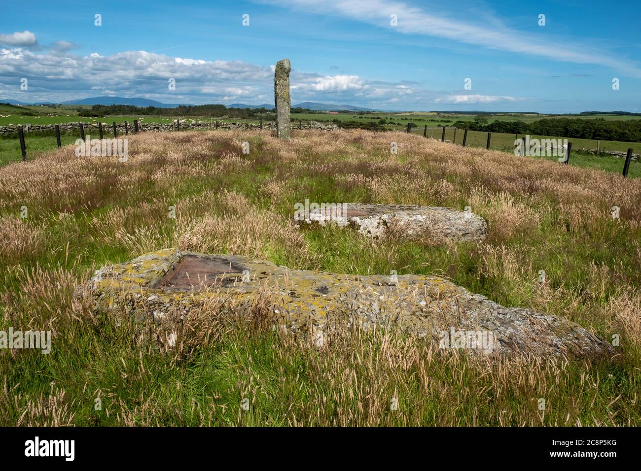 Drumtroddan Standing Stones, the Machars, Wigtownshire, Dumfries and ...