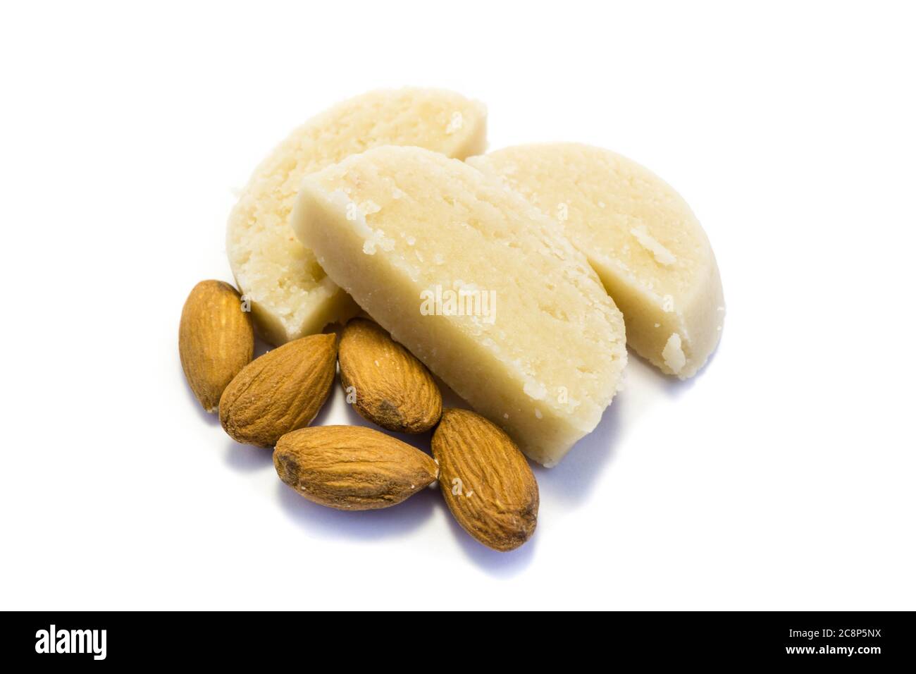 marzipan isolated on white background Stock Photo - Alamy