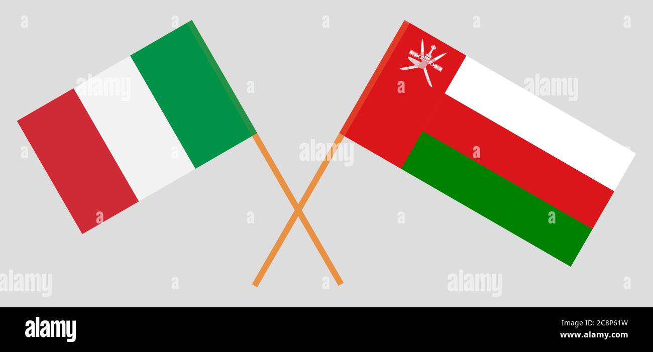 Oman italy flag hi-res stock photography and images - Alamy