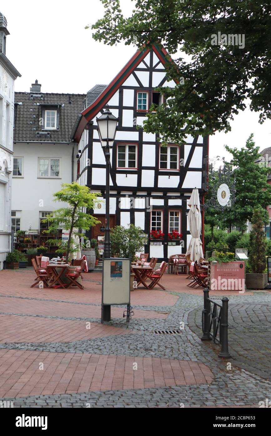 Rheinbach, Nordrhein-Westfalen/ Germany - June 14 2020: In the main ...