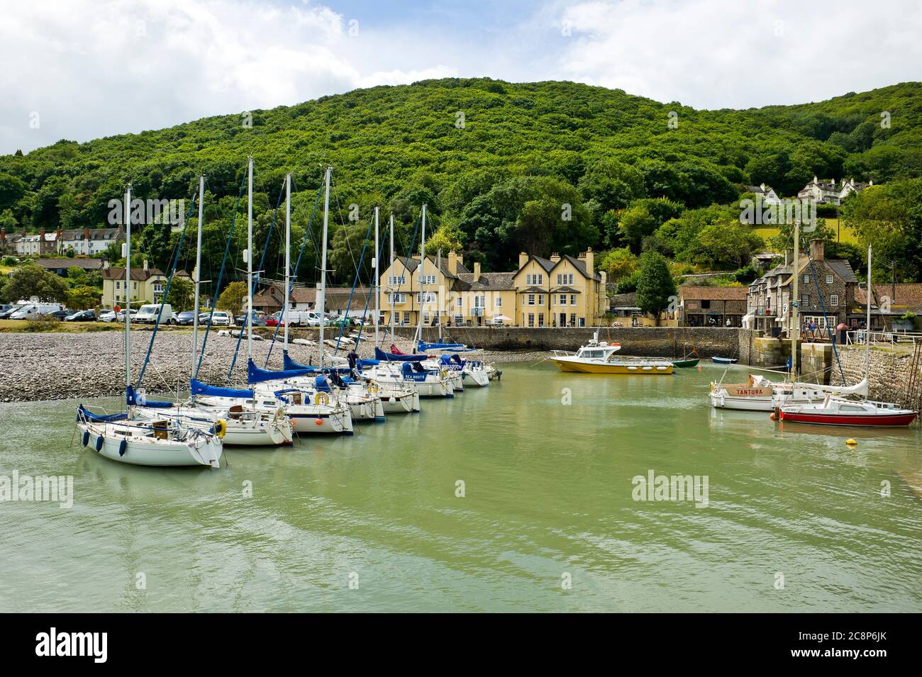 Porlock Weir, Somerset, England Stock Photo - Alamy