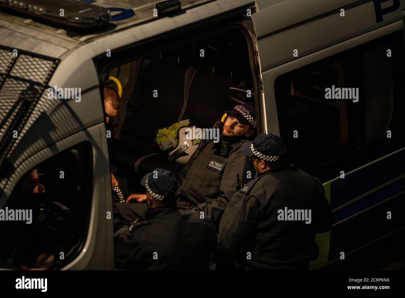 Black maria police van hi-res stock photography and images - Alamy