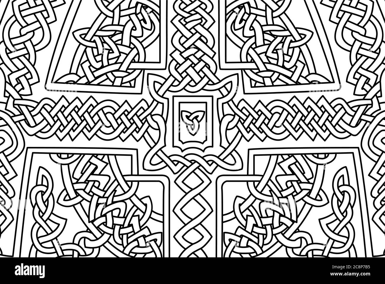 Knotted design Stock Vector Images - Alamy