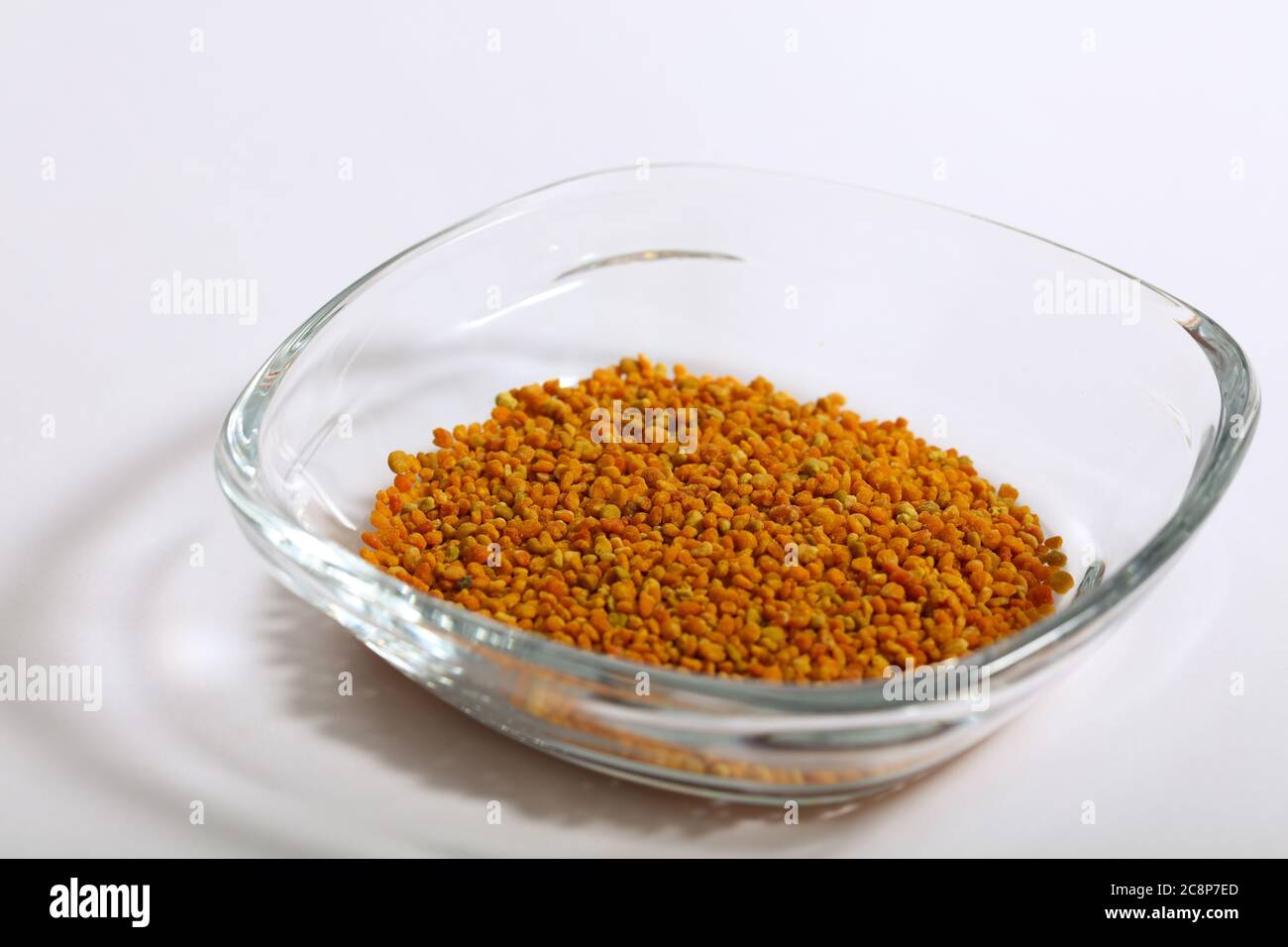 Propolis bees bee pollen on white background Stock Photo - Alamy