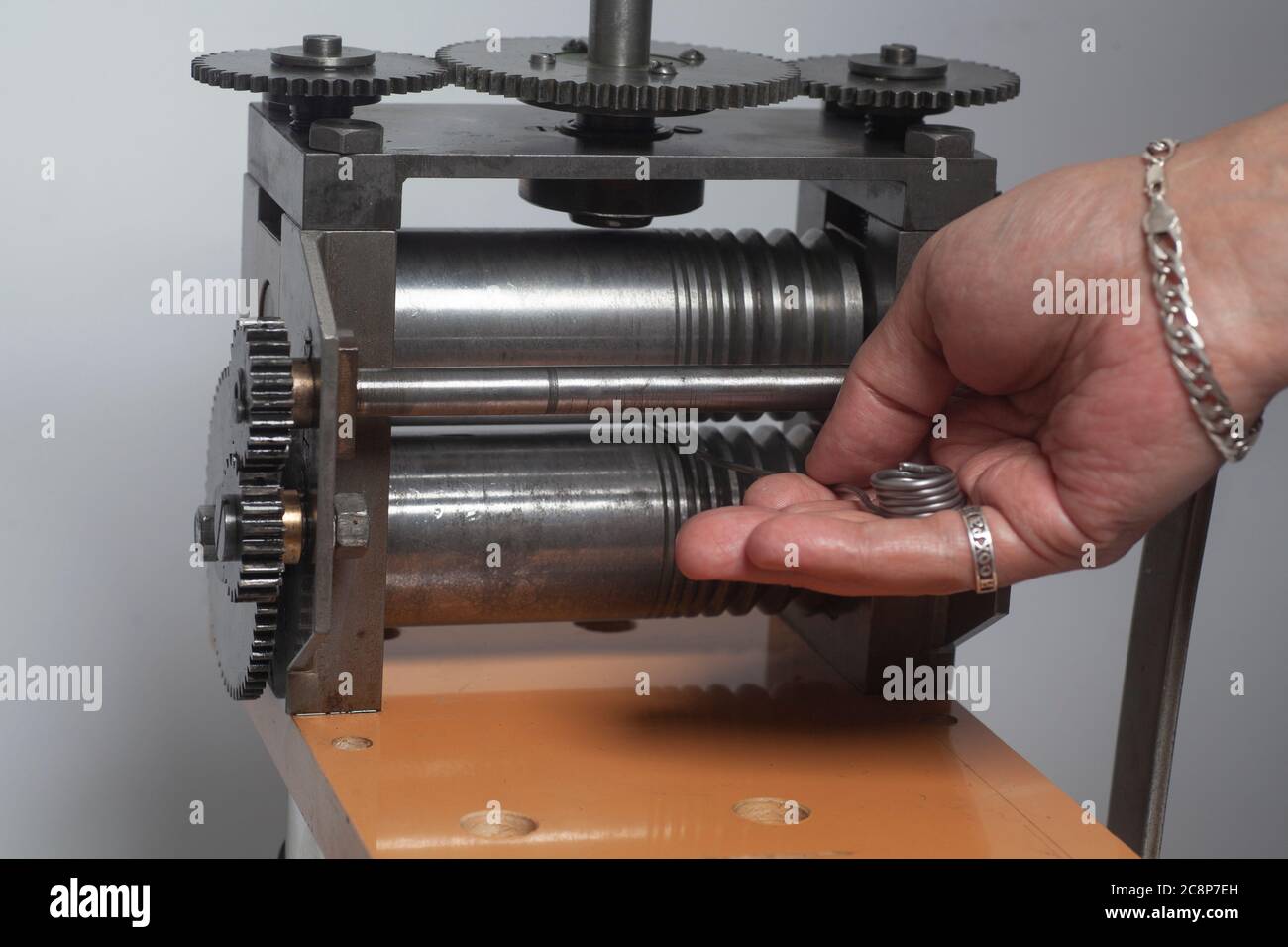 Sheet metal rolling process hi-res stock photography and images - Alamy