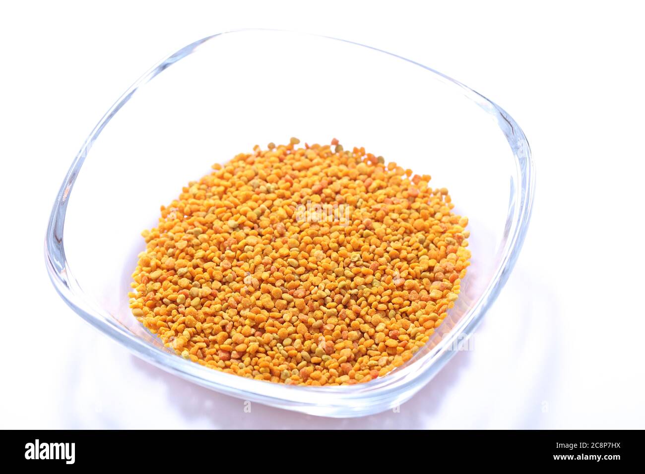 Propolis bees bee pollen on white background Stock Photo - Alamy