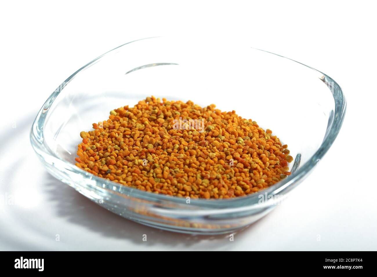 Propolis bees bee pollen on white background Stock Photo - Alamy