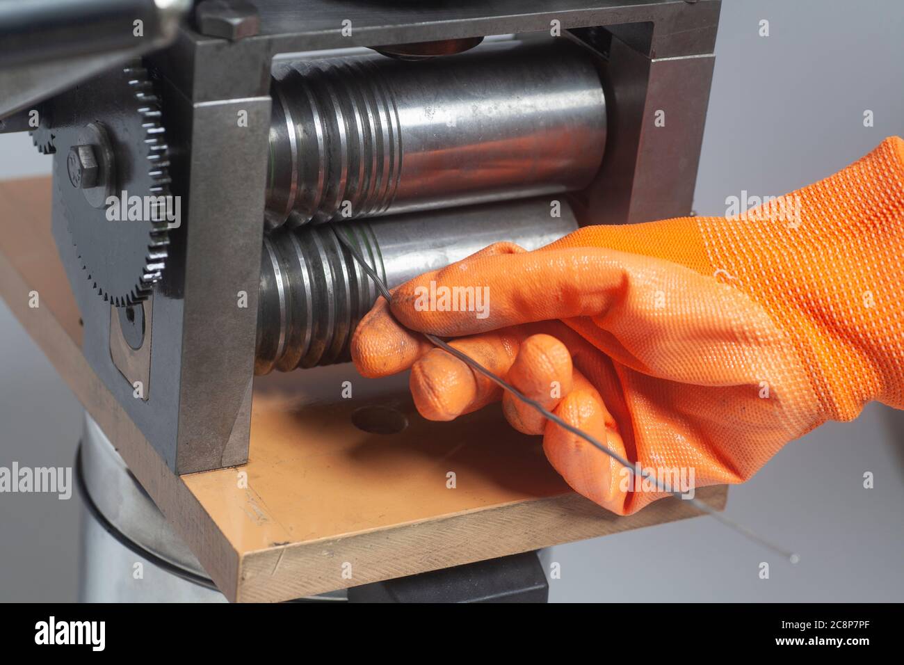 Sheet metal rolling process hi-res stock photography and images - Alamy