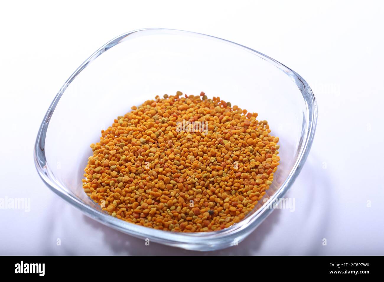 Propolis bees bee pollen on white background Stock Photo - Alamy
