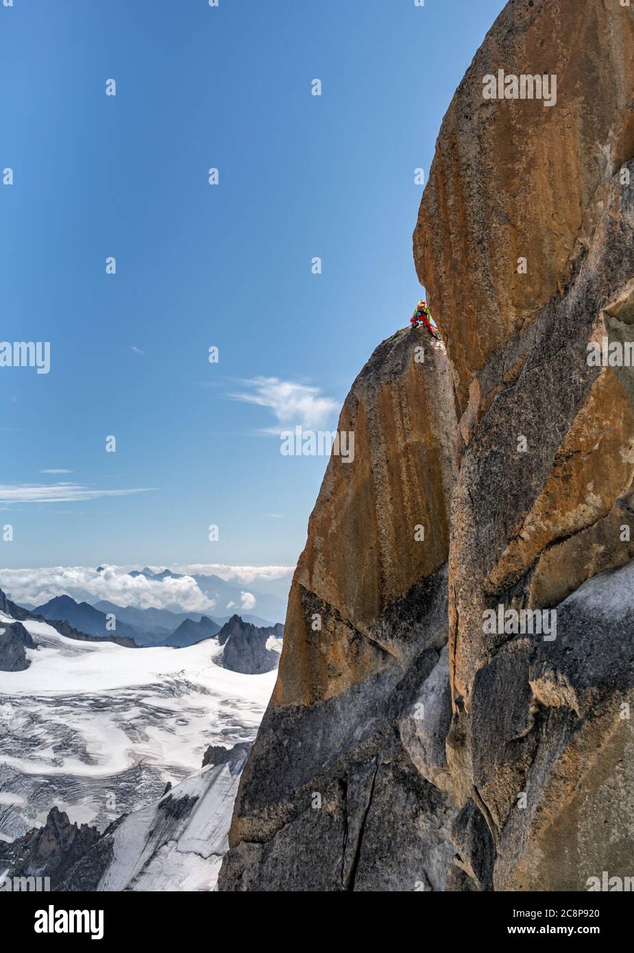 Aiguille du midi in august hi-res stock photography and images - Alamy