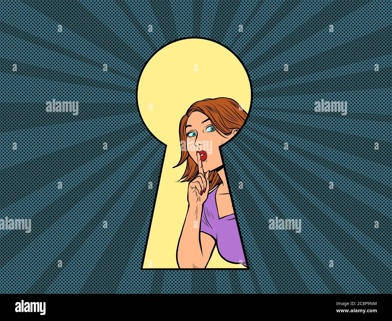 Key hole background Stock Vector Images - Alamy