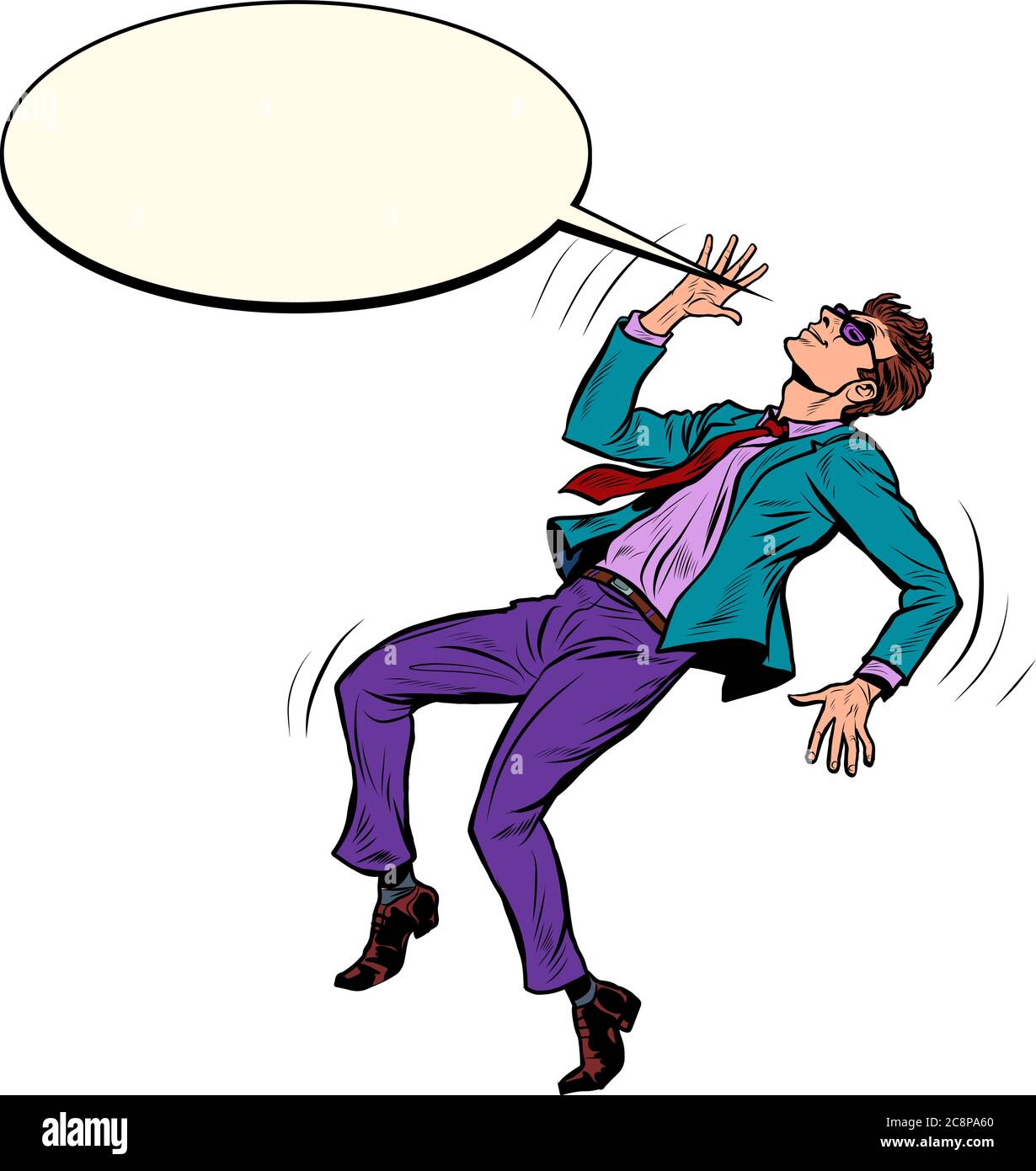 Couple dancing disco dance Cut Out Stock Images & Pictures - Alamy