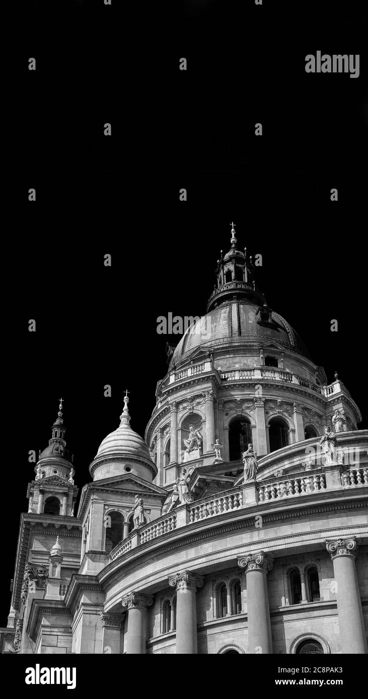 Neoclassical tower Black and White Stock Photos & Images - Alamy