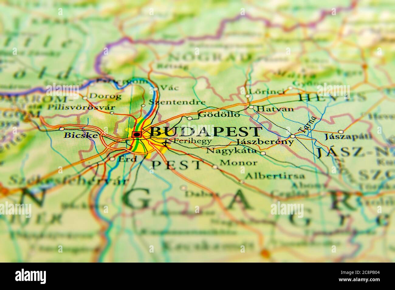 Budapest Map Europe Page 9 | Budapest Map With Cities Images Free