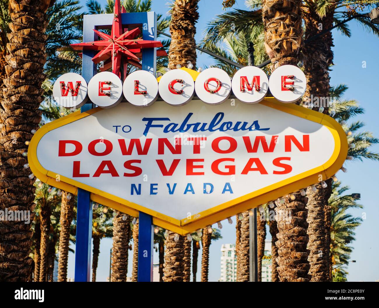 welcome to fabulous las vegas sign, las vegas, nevada Stock Photo - Alamy