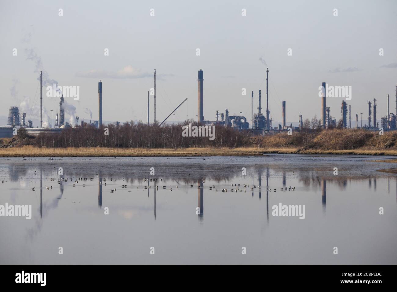 Grangemouth Petrochemical Complex Stock Photo - Alamy