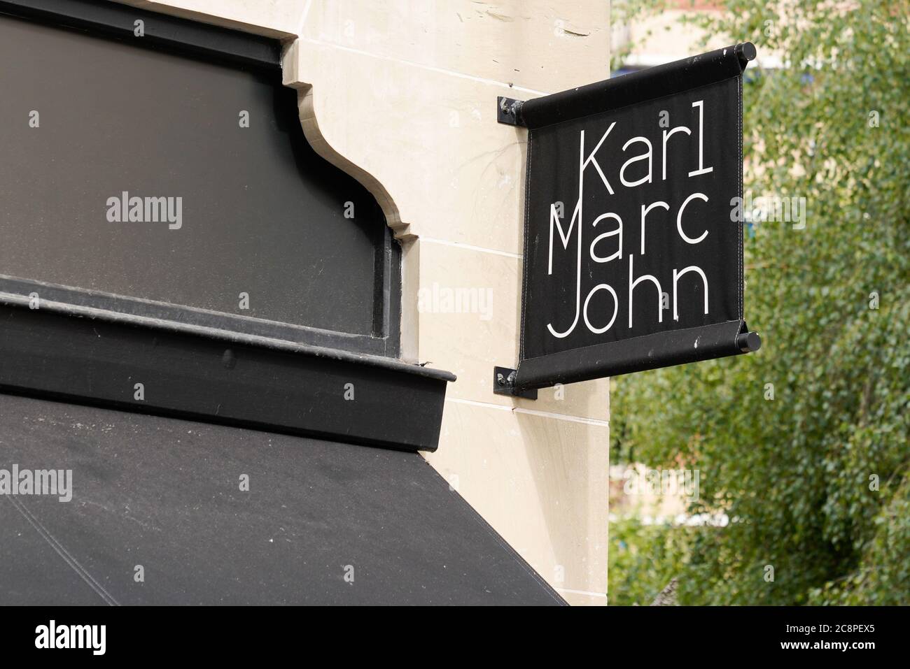 Bordeaux , Aquitaine / France - 07 22 2020 : Karl Marc John logo and ...