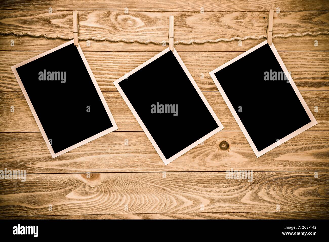 Black photo frame Stock Photo - Alamy