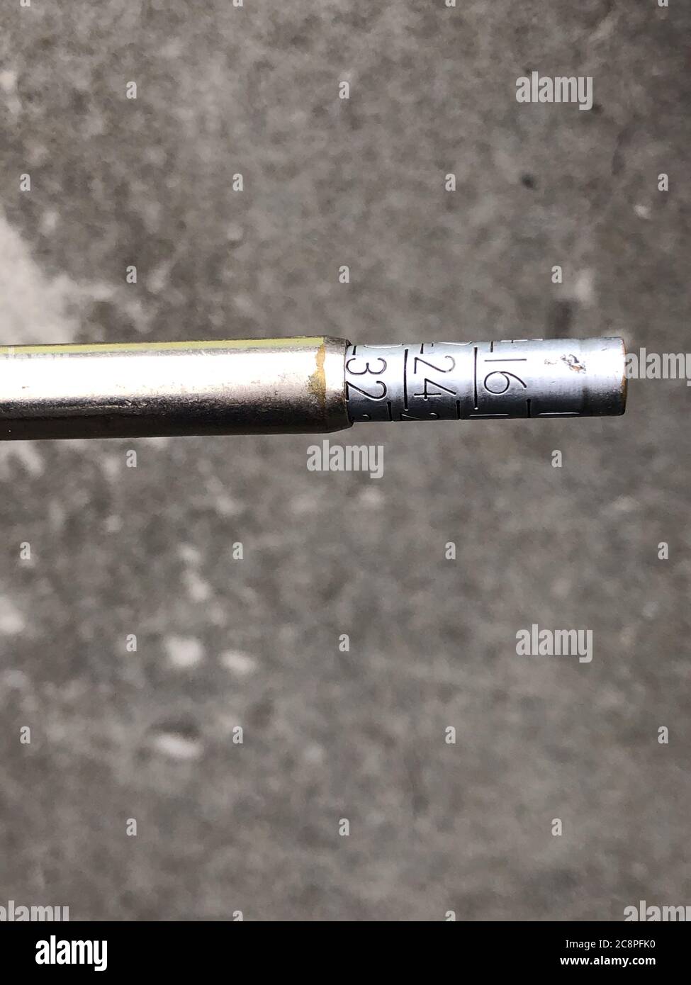 Tire Measure Instrument Stock Photo - Alamy