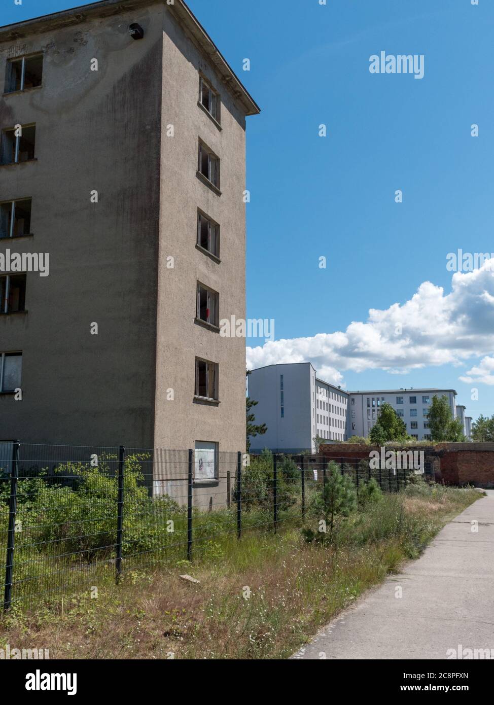 Der Koloss von Prora, unsanierte Blöcke im Norden Kraft durch Freude ...