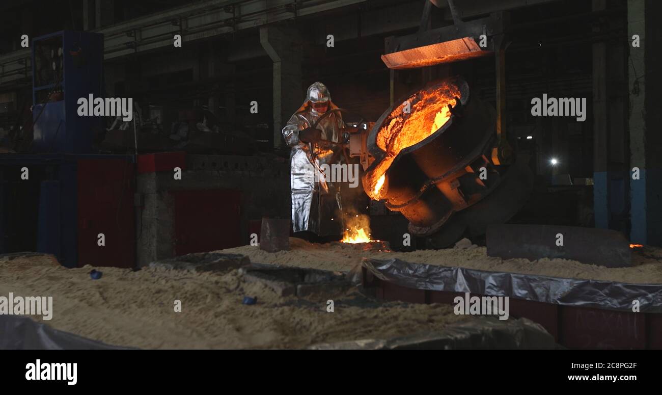 Blast Furnace Smelting Iron Ore High Resolution Stock Photography and ...