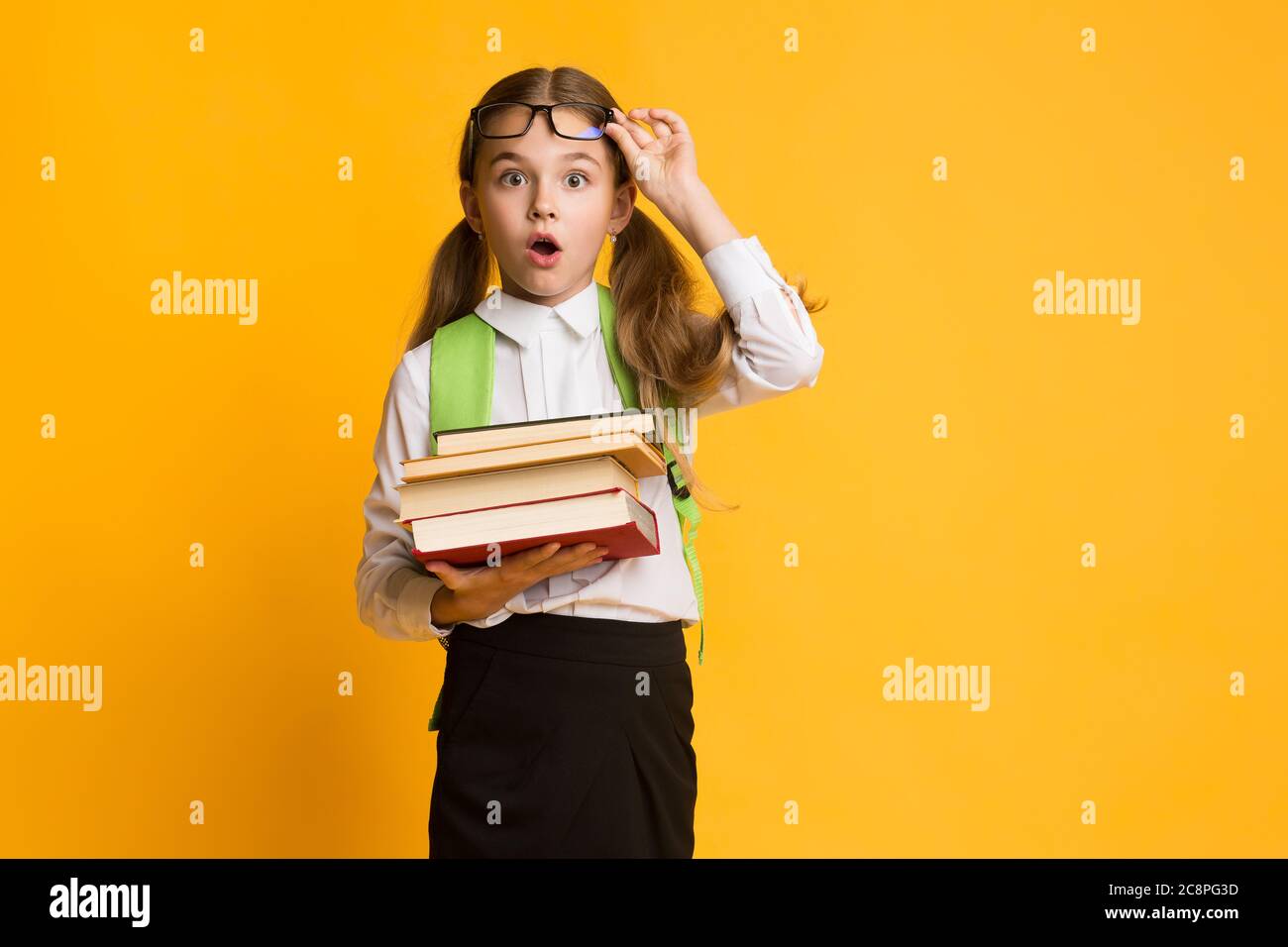 Shocked child reading hi-res stock photography and images - Alamy